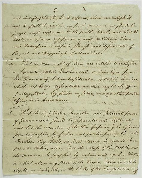 The Bill Of Rights Copy Signed At Federal Hall 1789 Drawing By