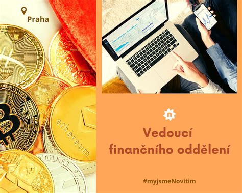 Vedoucí finančního oddělení Novitim