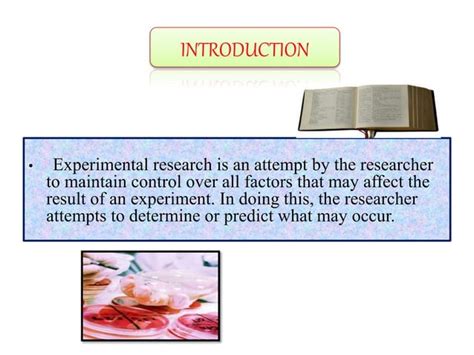 Experimental Research Design Ppt