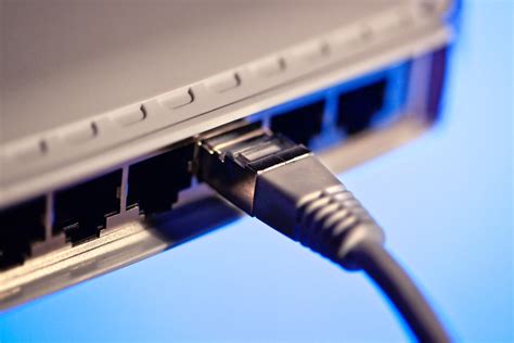 Computer Equipment Computer Network Lan Modem Blue Computer