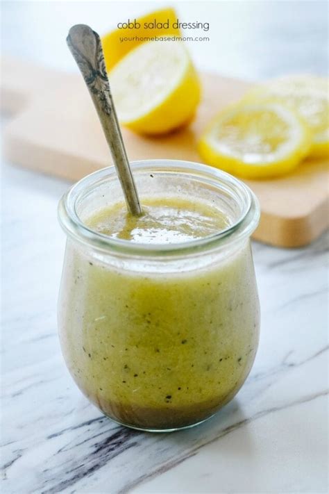 Cobb Salad Dressing Recipe Your Homebased Mom