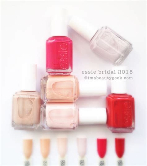 Essie Bridal 2015 Collection Swatches And Review Beautygeeks