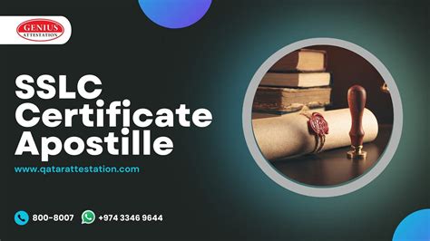 Sslc Certificate Apostille Education Permit Outside The Boundary… By