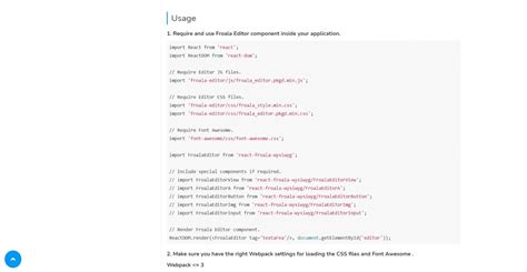 Rapidly Integrate A Wysiwyg Html Editor In React