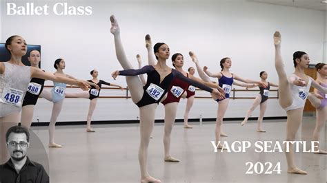 Yagp 2024 Seattle ~ Ballet Class With Aram Manukyan Youtube