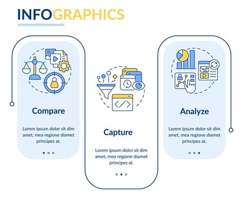 Marketing Analytics Rectangle Infographic Template Personalized Strategy Data Visualization