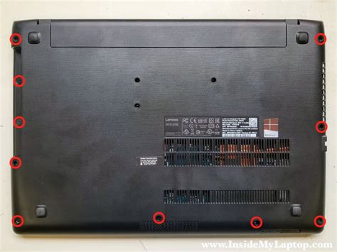 How To Disassemble Lenovo Ideapad 110 15ISK Model 80UD Inside My Laptop