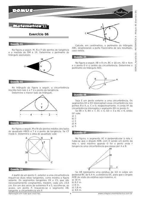 PDF Matematica 2 Exercicios Gabarito 06 DOKUMEN TIPS