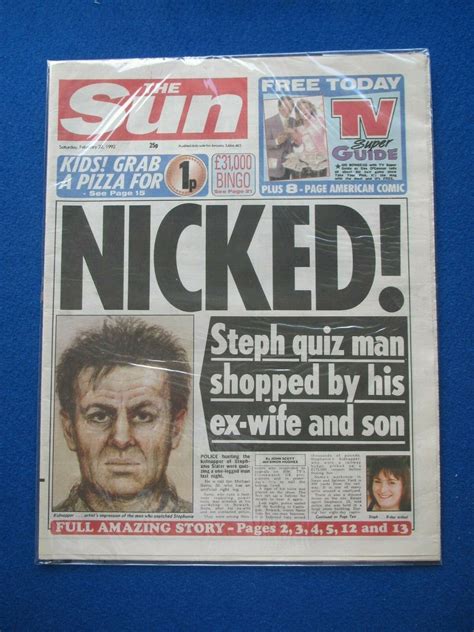 The Sun Complete Original Newspapers 1973 2013 Your Birthday Page 3