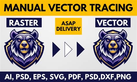convert logo to vector vectorize image vector tracing manually by