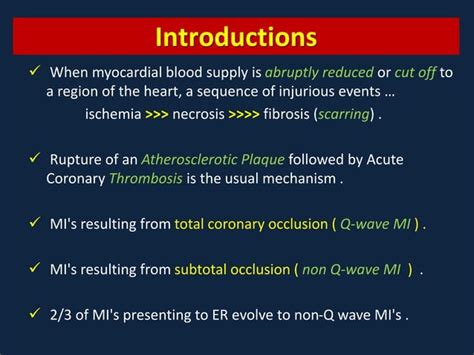 Myocardial Ischemia And Infarction Pptx