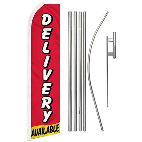 Delivery Available Super Flag And Pole Kit Flags Importer 16ft