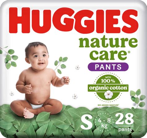 Buy Huggies Nature Care Pants Small Size Diaper Pants 82 Count Online