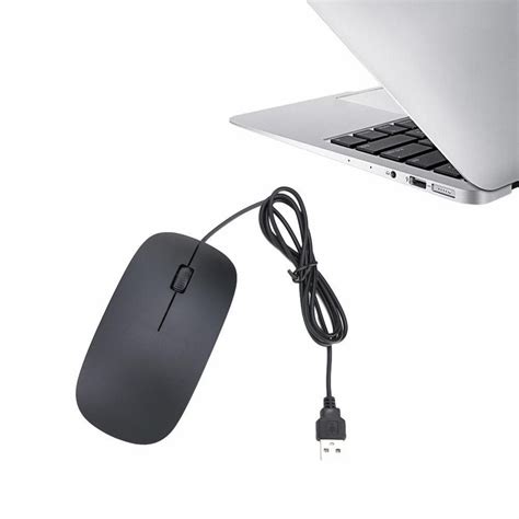 Usb Wired Optical Mouse Suitable For Apple Desktop Vicedeal
