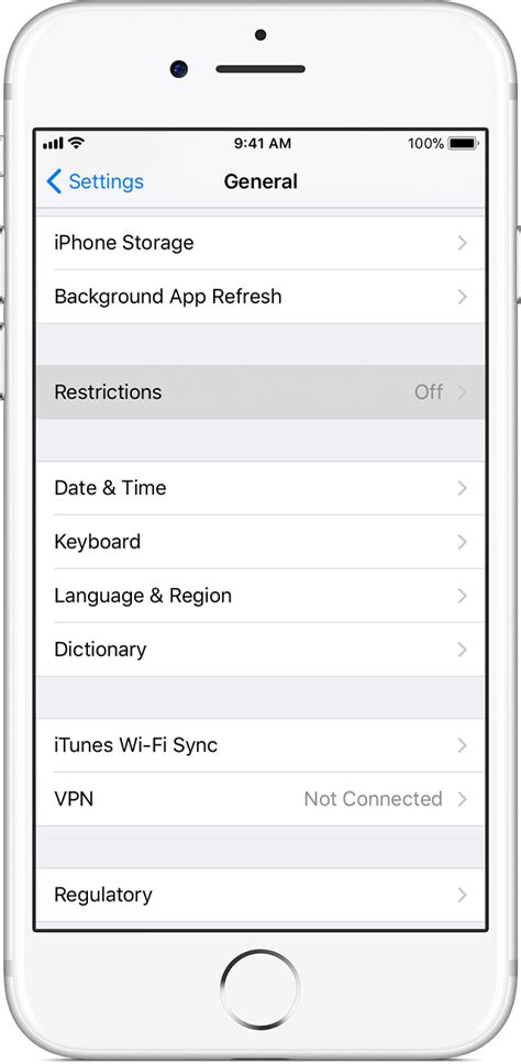 Use Parental Controls On Your IPhone IPad And IPod Touch Apple Support