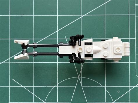 Lego Moc 74 Z Imperial Speeder Bike Hoth Version By Adamsanimation