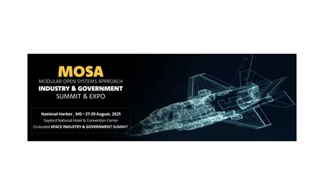 Dod Leaders To Gather At Mosa Industry And Government Summit Expo Military Embedded Systems