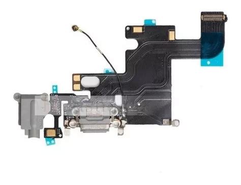 Flex Conector Carga Jack Audio Y Microfono Para Iphone 6 Cuotas Sin