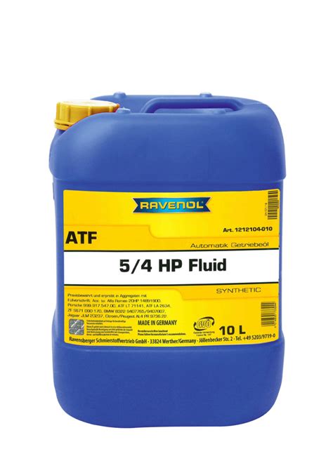 RAVENOL ATF HP Fluid RAVENOL Oleje do skrzyni biegów oleje silnikowe płyny ATF MTF