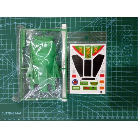Burning Sun Dash Body Cowl Sticker Rz Mini Wd Shopee Malaysia