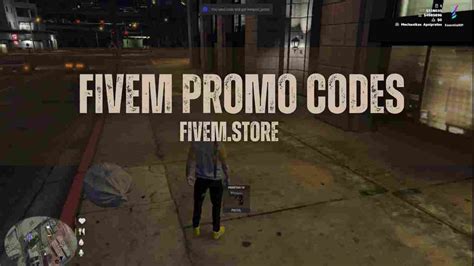 Fivem Promo Codes Fivem Store