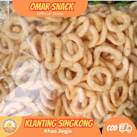 Jual Lanting Bawang Khas Jogja 1kg Putih Asli Slondok Lanting Telo