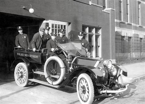 Just A Car Guy Police Vehicles 1880 1920s
