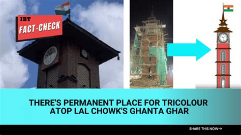 Fact Check Srinagars Iconic Clock Tower Will Have National Flag Atop