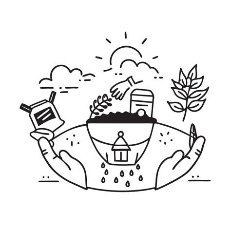Sustainable Farming Practices Concept As High Resolution Image