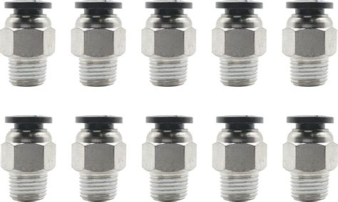 18 Pt Macho Empuje En El Conector Neumático Conjunto Accesorios