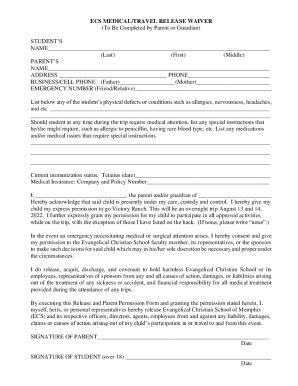 Fillable Online Parental Consent Form Pdf Fax Email Print PdfFiller