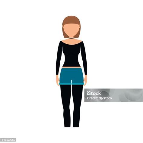 女人卡通圖示向量圖形及更多一個人圖片 一個人 人 便裝 Istock