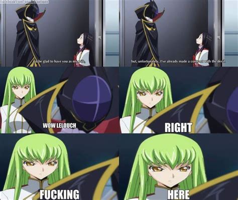 Code Geass Meme Funny Anime Manga Code Geass Anime Memes Funny