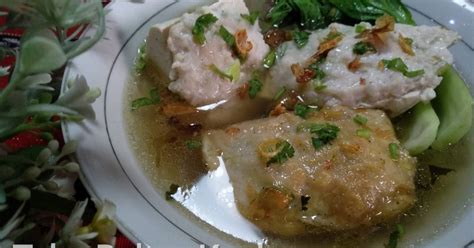 Resep Tahu Bakso Kuah Oleh Evida Kartini Cookpad