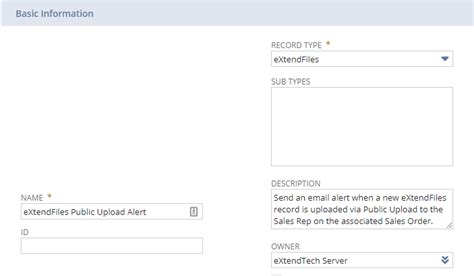 Sample Workflow For Sending Extendfiles Public Upload Notification Extendknowledge