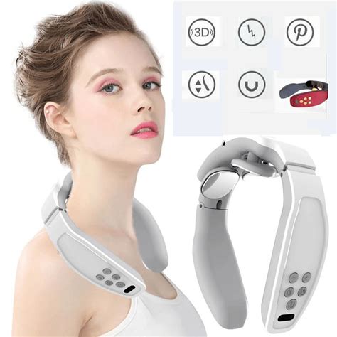 Three Head Cervical Vertebra Massager Intelligent Neck Meridian