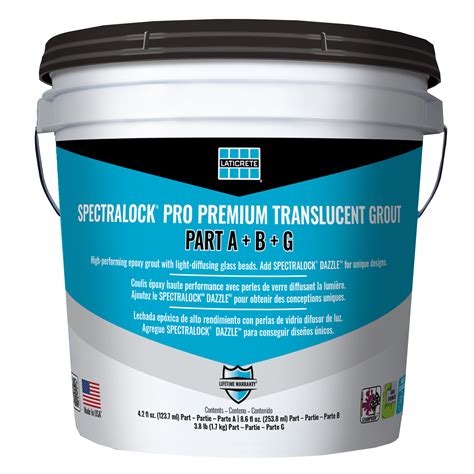 Laticrete Spectralock Pro Premium Translucent Grout Home Tile Center