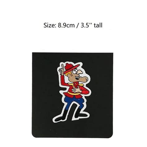 Dudley Do Right Dudley Canadian Mountie Outfit Embroidered Patch