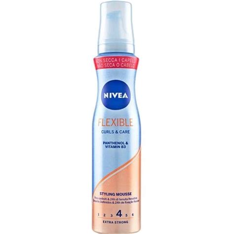 خرید و قیمت موس مو فر کننده و مراقبت کننده نیوا Nivea Hair Styling Mousse Flexible Curls And Care