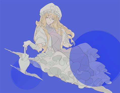 Yakumo Yukari Yukari Yakumo Touhou Project Touhou Тохо