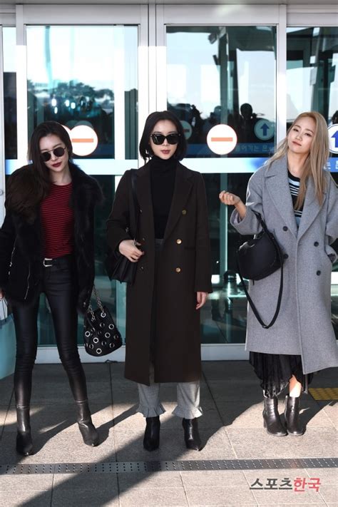 원더걸스 선미·혜림·예은 청순하고 시크한 공항패션