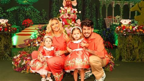 Filha de Virginia e Zé Felipe ganha bolo de aniversário de R mil