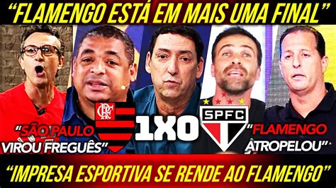 IMPRENSA ESPORTIVA de TODO BRASIL RASGA ELOGIOS ao FLAMENGO MENGÃO