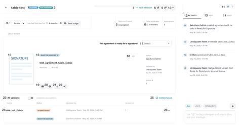 Overview Finalize Individual Agreement View Linksquares Help Center