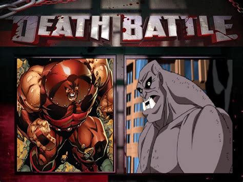 Juggernaut Vs General Wade Eiling By Wolfblade111 On Deviantart