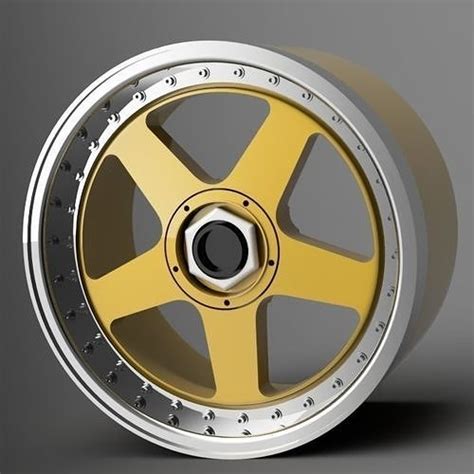 1 24 Scale 17 Inch Mazdaspeed Ms 01 Le Mans With Nankang Tires 3d Model