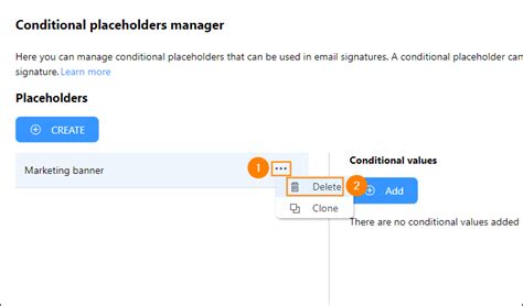 Email Signatures Design Your Signature Conditional Placeholders