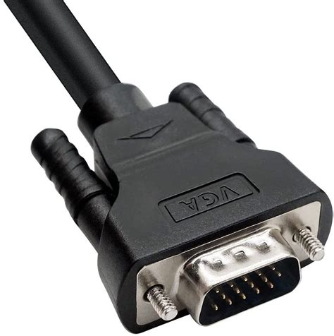 Vga Male To Male Cable 10 Feet Long Pc Computer Monitor Cord 1080p High