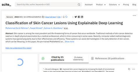 Classification Of Skin Cancer Lesions Using Explainable Deep Learning