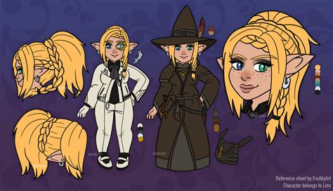 Linene Ref By Freyarys On Deviantart